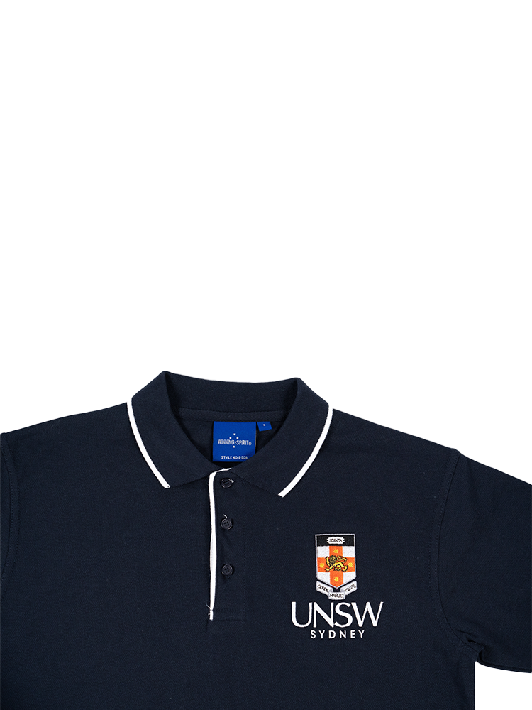 UNSW Navy Polo Shirt | Official UNSW Clothing – Shop | The Grad Shop